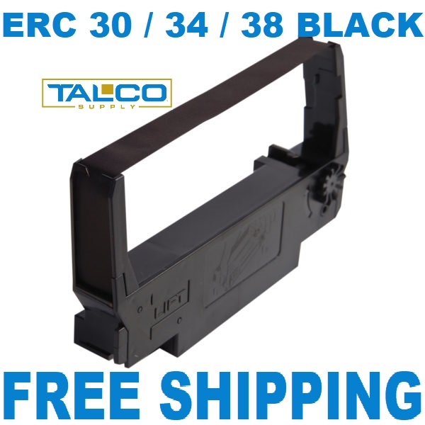 Talco Supply: ERC 30 / 34 / 38 Compatible BLACK Ink Ribbons